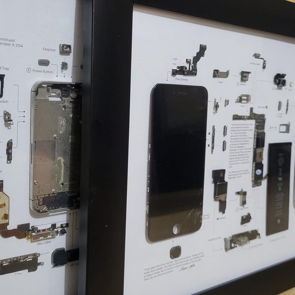 IPhone 6 Teardown Template, iPhone Teardown, Framed Iphone, iPhone ...