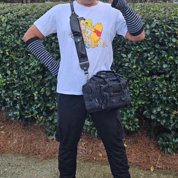 Bandolier Billie Strap Leather Crossbody Phone Case Utility Strap With ...