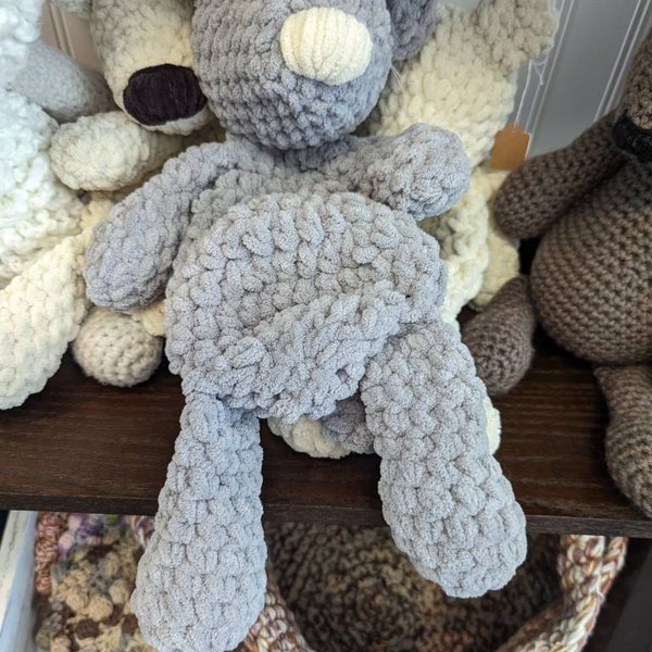 Jr. Bear the Bear Snuggler Crochet Pattern, Bear Pattern, Crochet Bear ...