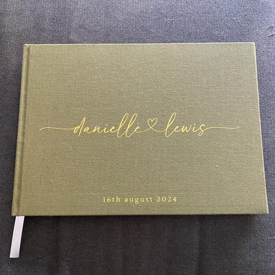 Wedding Reception Guest Book, Guest Book Wedding Polaroids, Guest Book ...
