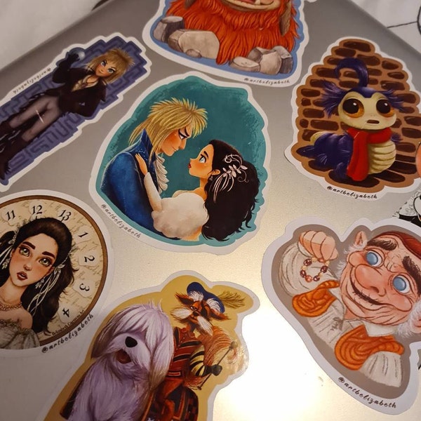Labyrinth Stickers #2 - Etsy