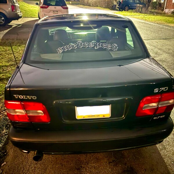 Custom Windshield Decal - Insert Your Own Text - Etsy