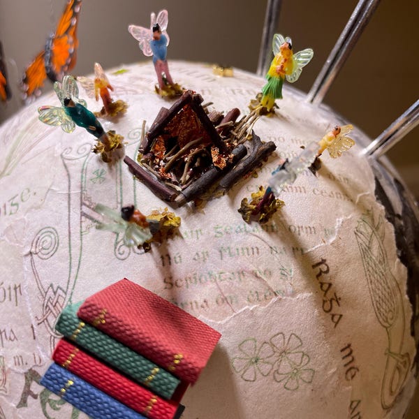 Itty Bitty Tiny Micro Miniature Fairies- Fairy for Terrarium - Etsy