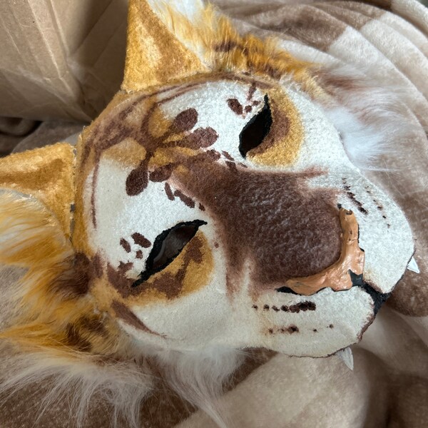 Ocelot Mask - Etsy