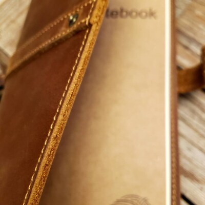 Le Vent 5x8 Refillable Leather Journal, 2 Notebooks Lined and Blank, A5 ...