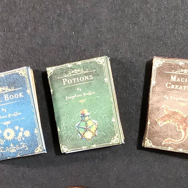 3 Printable Magical Books With Pages - Spells, Potions and Magical ...