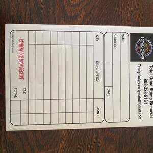 2 Part NCR Custom Invoices 100 Sets 81/2 X 11 - Etsy