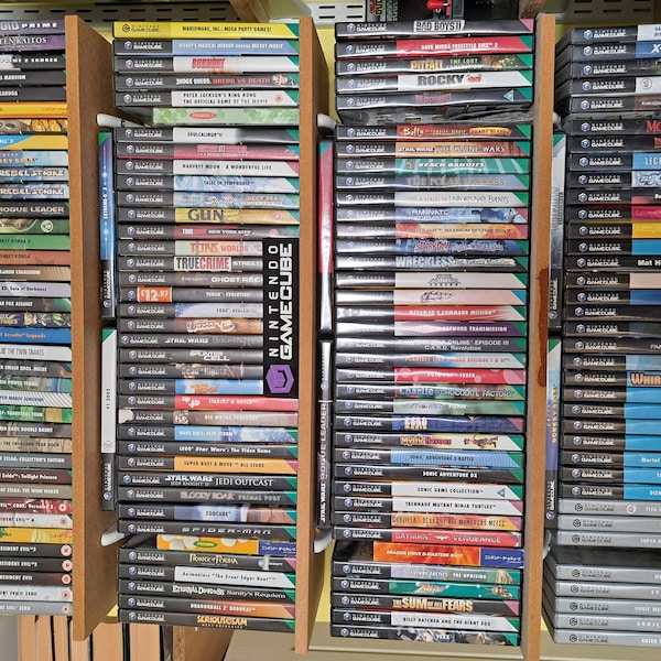 Nintendo Gamecube 3D Shelf Display/fridge Magnet - Retro Video Games ...