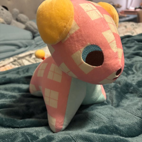 Cute Plush Custom Dog Plushie|dog Lover ACNH Gift|huggy Sleeping Buddy ...