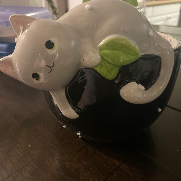 Red Panda Planter With Drainage Hole | Red Panda Ceramic Succulent ...