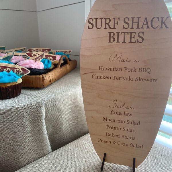 Baby on Board Bar Sign, Custom Drink Menu, Personalized Drink Menu ...