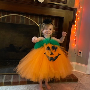Pumpkin Costume Pumpkin Halloween Costume Pumpkin Dress - Etsy