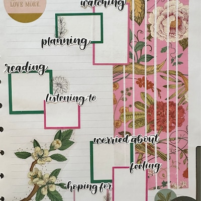 Printable Planner Stickers: Kasia PLANT LOVER Stickers Set of 2, Botany ...