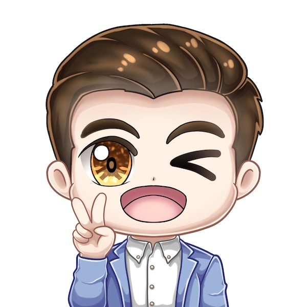 Chibi Commission | Chibi Profile Picture | Chibi Icon Commission - Etsy