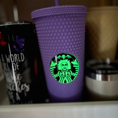 Corpse Bride Inspired Starbuck Double Wall Snow Globe Cup - Etsy