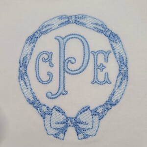 Stunning Heirloom Shadow Work Machine Embroidery Design Bow - Etsy