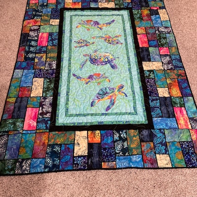 Stained Glass Batik Quilt Pattern Digital - Etsy