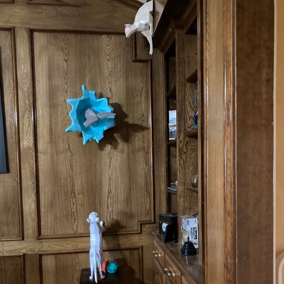 Papercraft Cats PDF Templates couple, DIY Low Poly Papercraft: Make ...