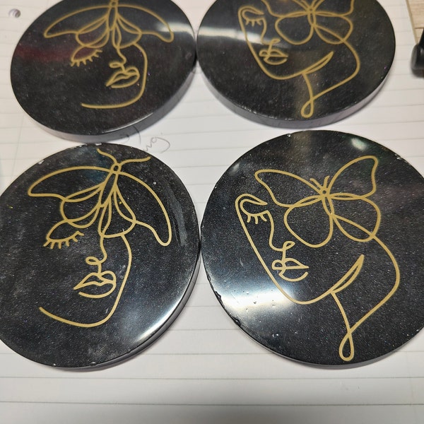 One Line Woman Abstract Face Svg Drawing, Abstract Minimal Beautiful ...