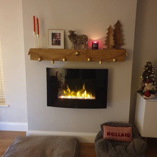 Rustic Mantle Beam - All Sizes, Oiled, Pre-drilled, Free Fixings ...