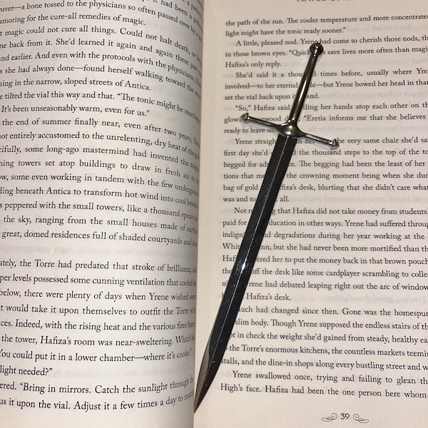 Throne of Glass Sword Bookmark & ACOTAR Letter Opener - Etsy