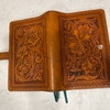 Hand Tooled Leather Day Planner - Etsy