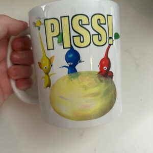 Pikmin PISS Mug - Etsy