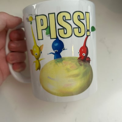 Pikmin PISS Mug - Etsy