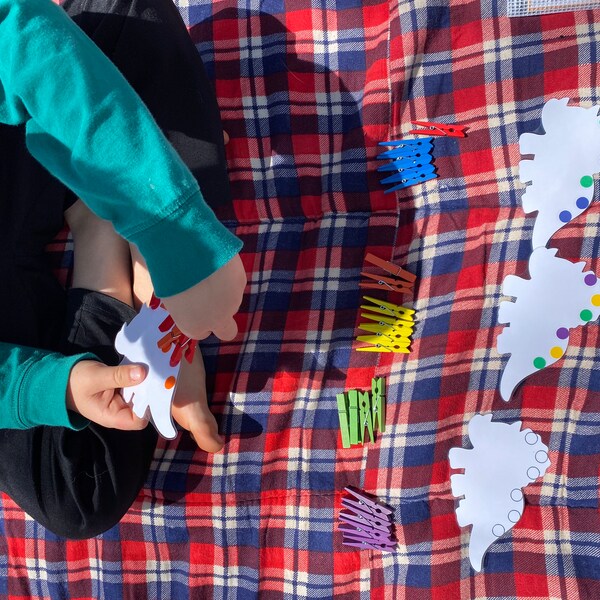 Tower Learning Bag. Busy Bag. Cubes. Fine Motor. Toddler. Play ...