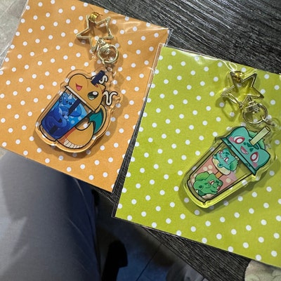 Bulbasaur Boba Keychain - Etsy