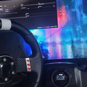 Logitech G29 G25 G27 G920 G923 Wheel Rod Extender and Quick Release Kit ...