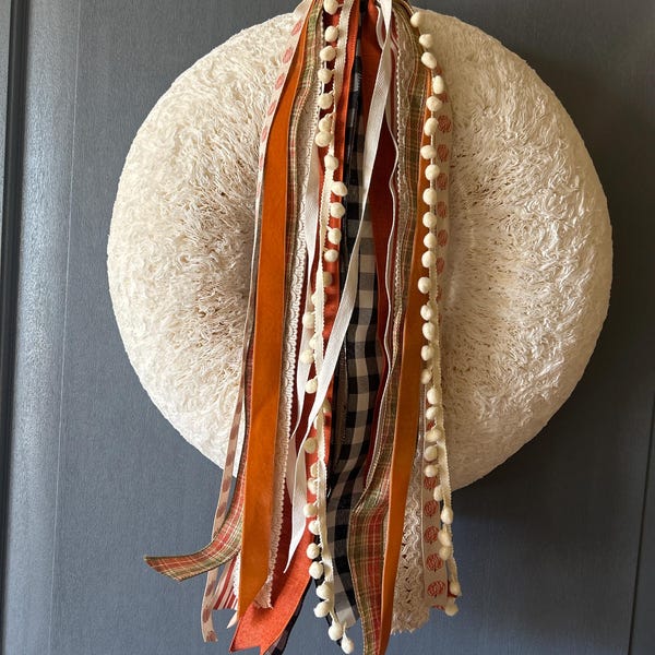 Pumpkin Spice Ribbon Set, Ribbon Set for Fall Decor and Wreaths, Ribbon ...