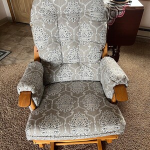 Wingback Rocker Replacement Cushions / Canadian Rocker Cushions ...