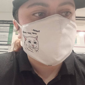 Buffering Cat Meme Sticker Cat Meme Sticker Loading cat | Etsy