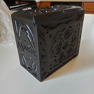 Magic the Gathering Deck and Dice Box Elements sleeved - Etsy