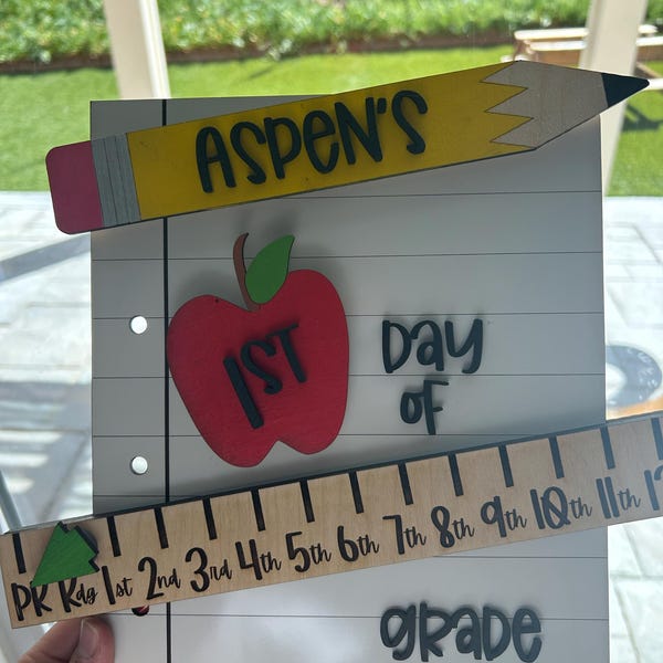 Teacher Appreciation Gift Bundle Personalized Teacher Pencil Sign ...