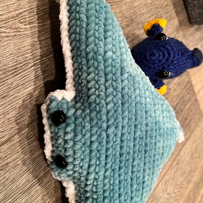 PATTERN PACK Mega Ray and 7 Sea Friends Patterns Ray, Angelfish, Blue ...