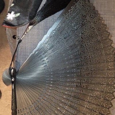 Elegant Green Folding Fan Classic Hand Fan Christmas Gift - Etsy