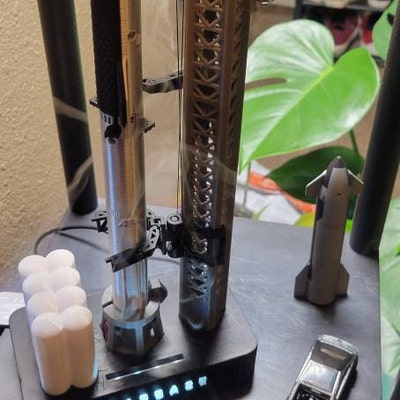 3D Printed Venting SLS Rocket A Desktop Model of Nasa's Space Launch ...