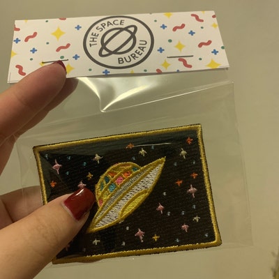 Disco UFO Patch - Etsy