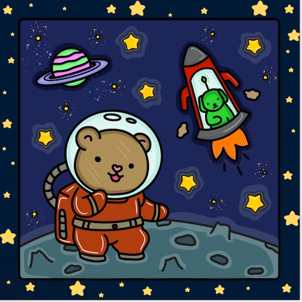 Coloring Practice 30 Digital Pages Book, Printable Instant Digital ...