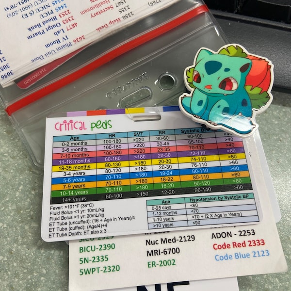 FAST-ED Stroke Badge Buddy, Paramedic, Nurse, Doctor, EMS, Scoring Tool ...