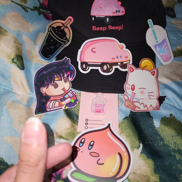 Jollibee Boba Ube Cooler Sticker - Vibrant Vinyl Design, Weather & UV ...