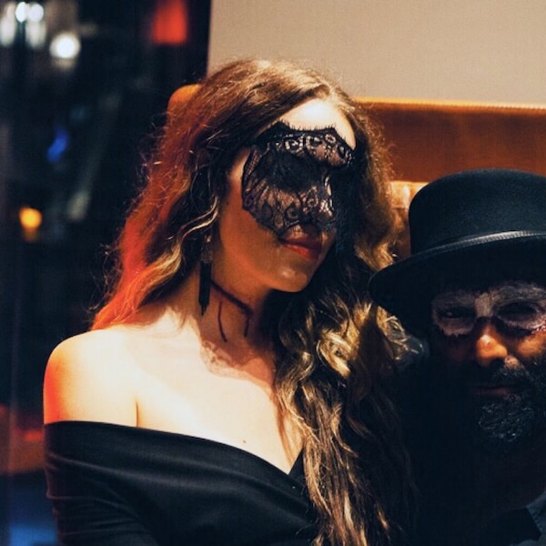 Lavelle Mask Black Lace Mask Masquerde Party Mask Eyes Wide Shut ...