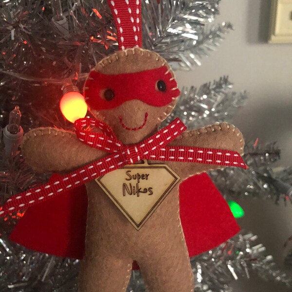 Hero Gingerbread Man - Etsy