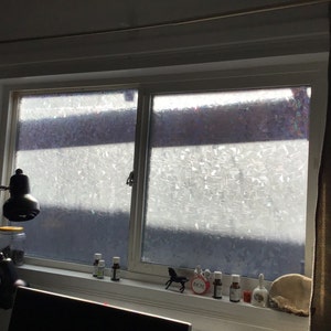 Window Privacy Film No Glue Window Sticker for Glass Vinyl 3D - Etsy India