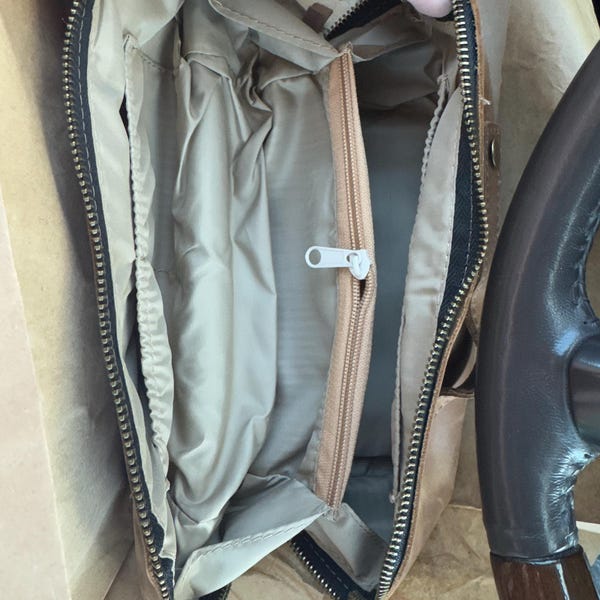 Leather Men's Dopp Kit With Convenient Access, Handle & Zipper Pocket ...