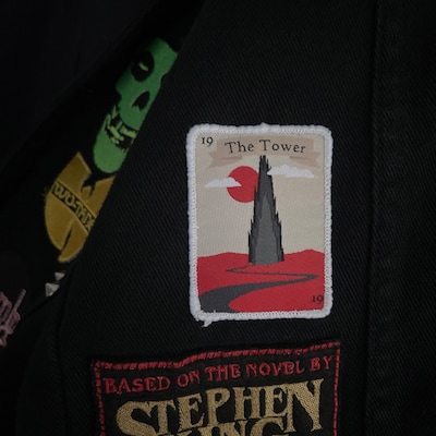 The Dark Tower Tarot Card Iron on Patch - Etsy