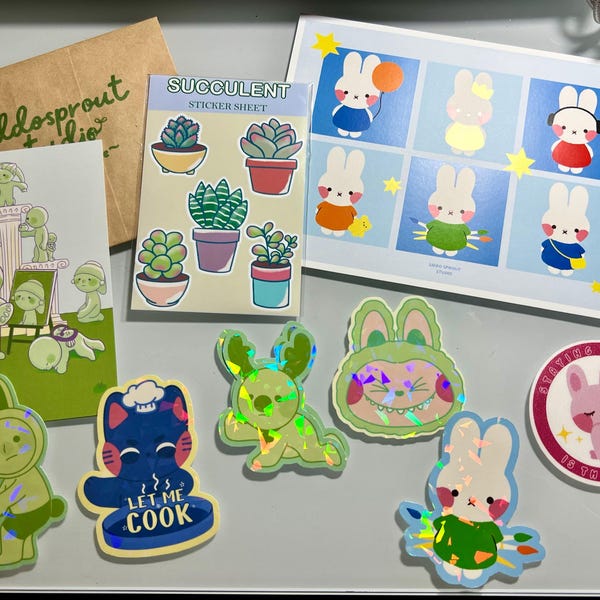 Smiski Special 8x8 Print - Etsy