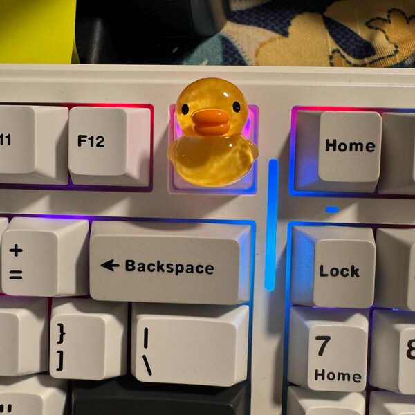 Cartoon Keycap Kawaii Mechanical Keyboard Pink Keycap 3D Keycaps Pink ...